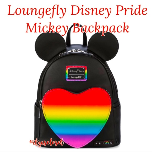 Loungefly | Bags | Loungefly Disney Pride Collection Mickey Mouse Mini ...